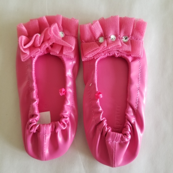 Mud Pie | Shoes | New Mud Pie Pink Ballet Slippers 218 Month | Poshmark